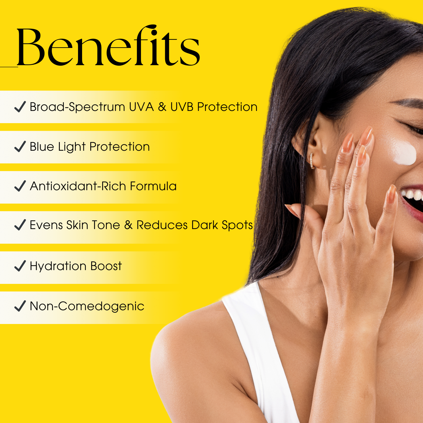 Broad Spectrum Sunscreen SPF 50+ PA++ Cream – The Silverdene Luxury